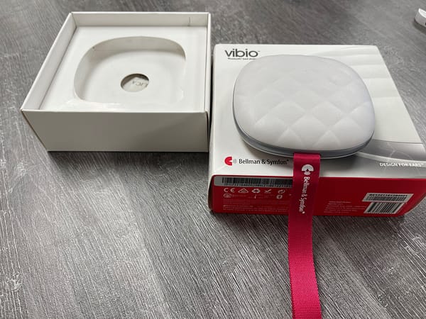 Bellman & Symfon Vibio Bluetooth Bed Shaker BE1221 ** SOLD AS SEEN ...