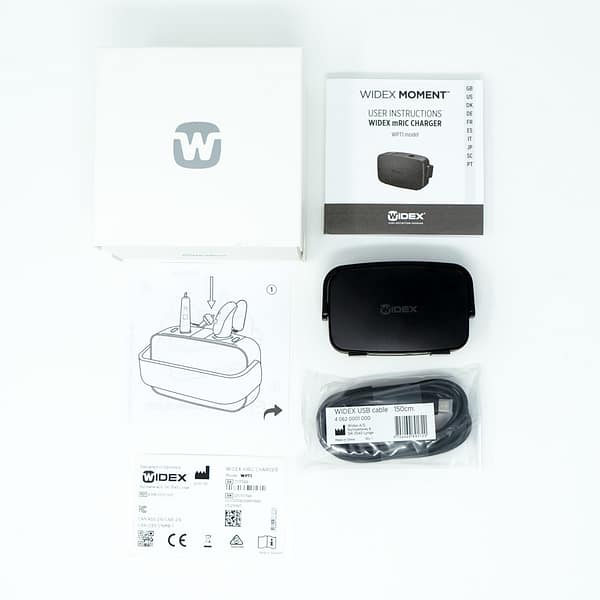 Widex Moment Charger for Moment mRIC Hearing Aids - Hearing Aid Accessories