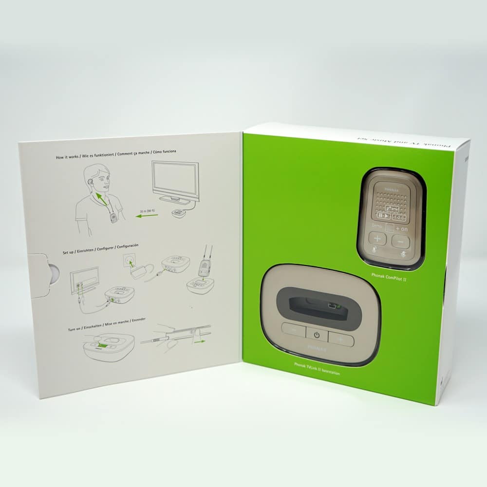 Phonak ComPilot II & TVLink II Set - Hearing Aid Accessories
