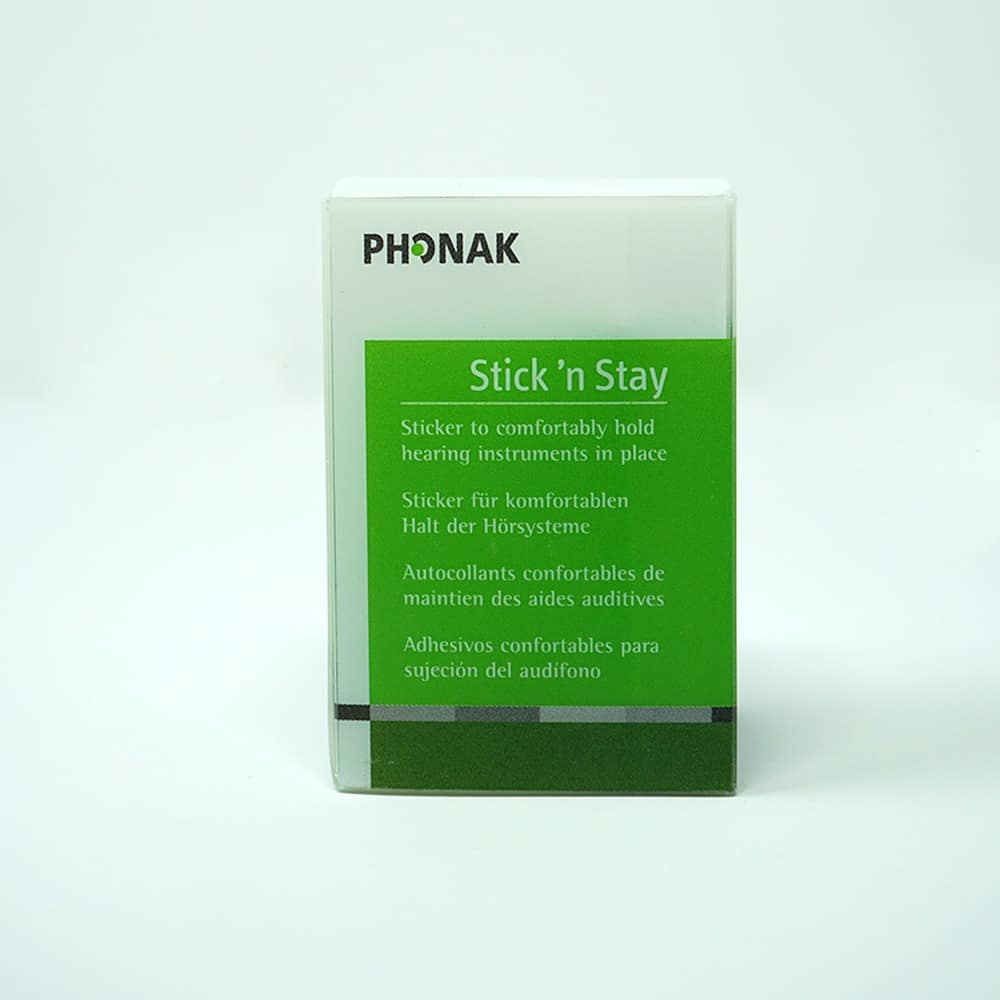 Phonak Stick ‘n Stay: Sticker Pads for Hearing Aids - Hearing Aid ...